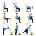 Office Stretches to Do at Your Desk - Great Chart -Nutrition Breakthroughs